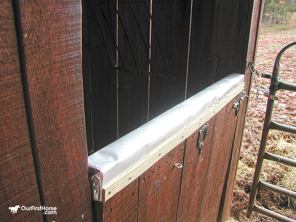 Stall door protection concept – 6 months later – Our First Horse